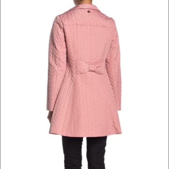 kate spade | Jackets & Coats | Kate Spade Herringbone Quilted Jacket M ...